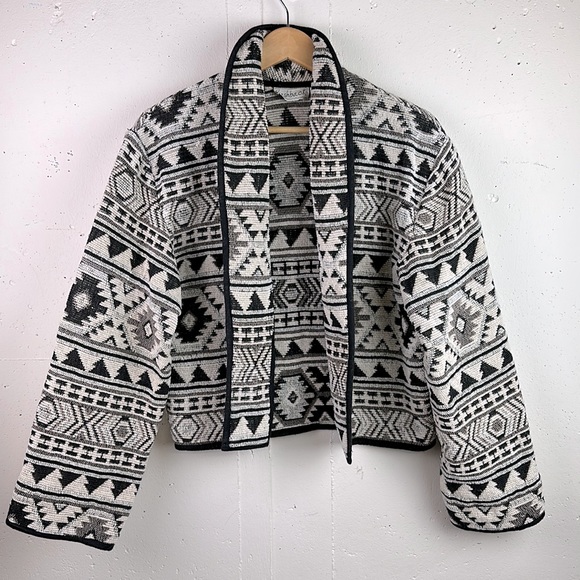 Jackets & Coats | Vintage Aztec Print Jacket | Poshmark